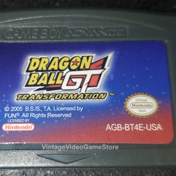 Video Games & Consoles | Dragon Ball Gt Transformation Gba Video Game ...